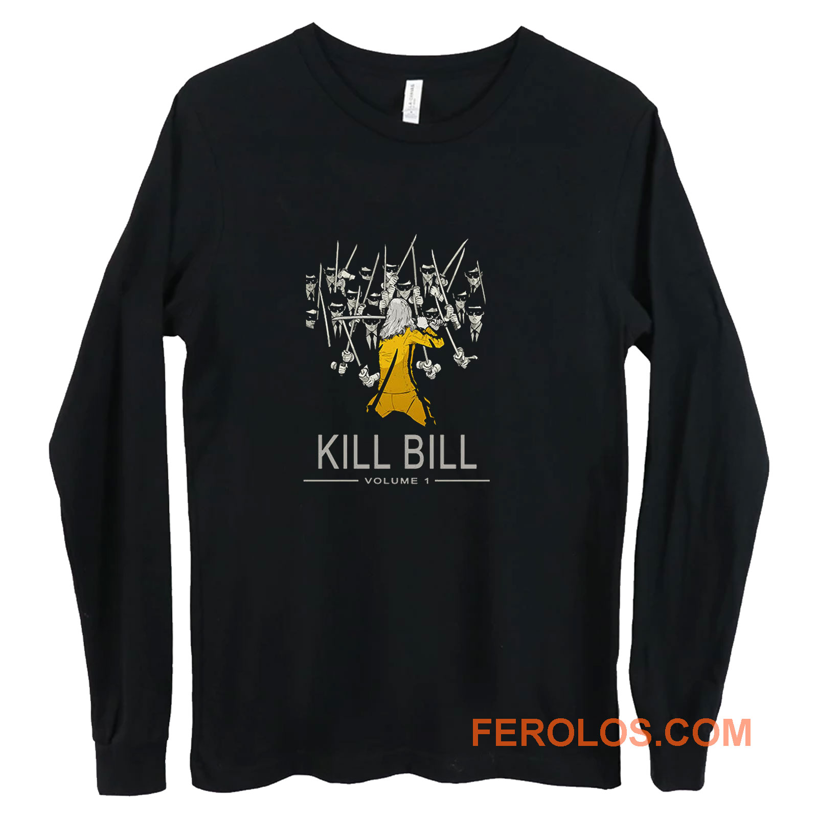 Kill Bill Vol 1 Long Sleeve Ferolos Com