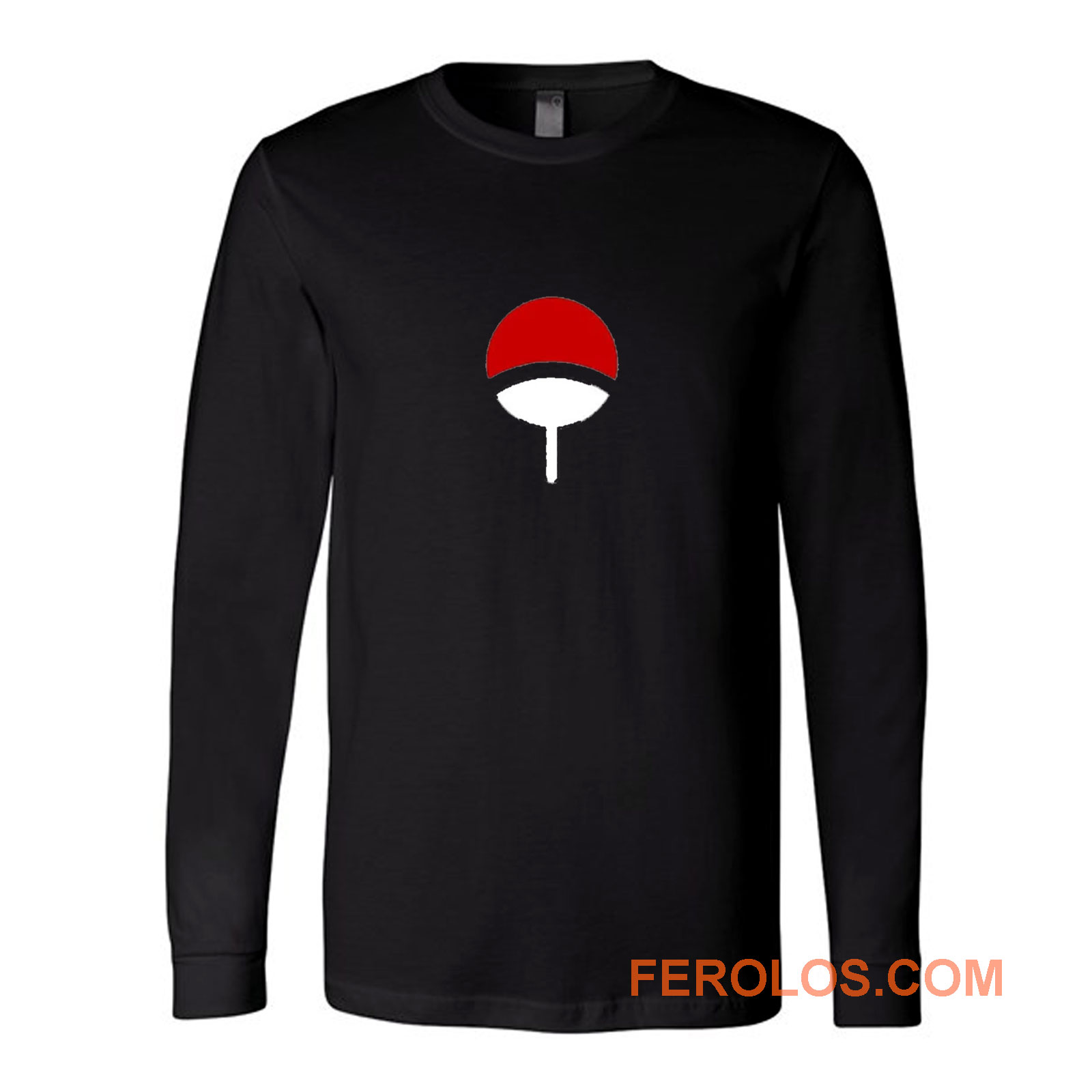 Clans Logo Uchiha Naruto Anime Long Sleeve Feroloscom